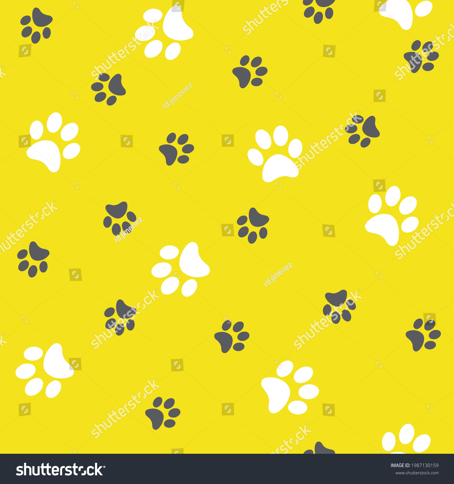 1 Huella perro vector Stock Illustrations, Images & Vectors | Shutterstock