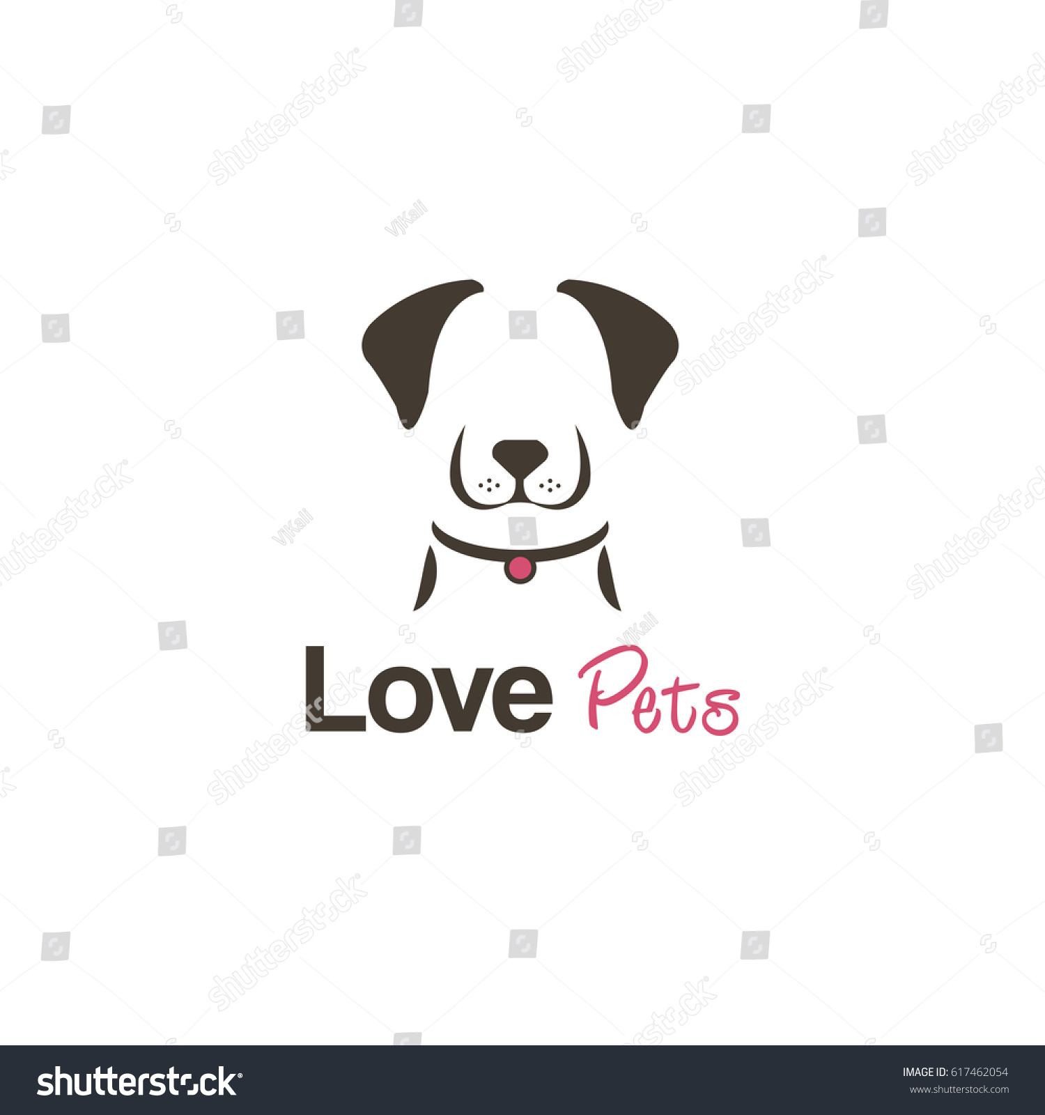 Dog Logo Stock Vector (Royalty Free) 617462054 | Shutterstock