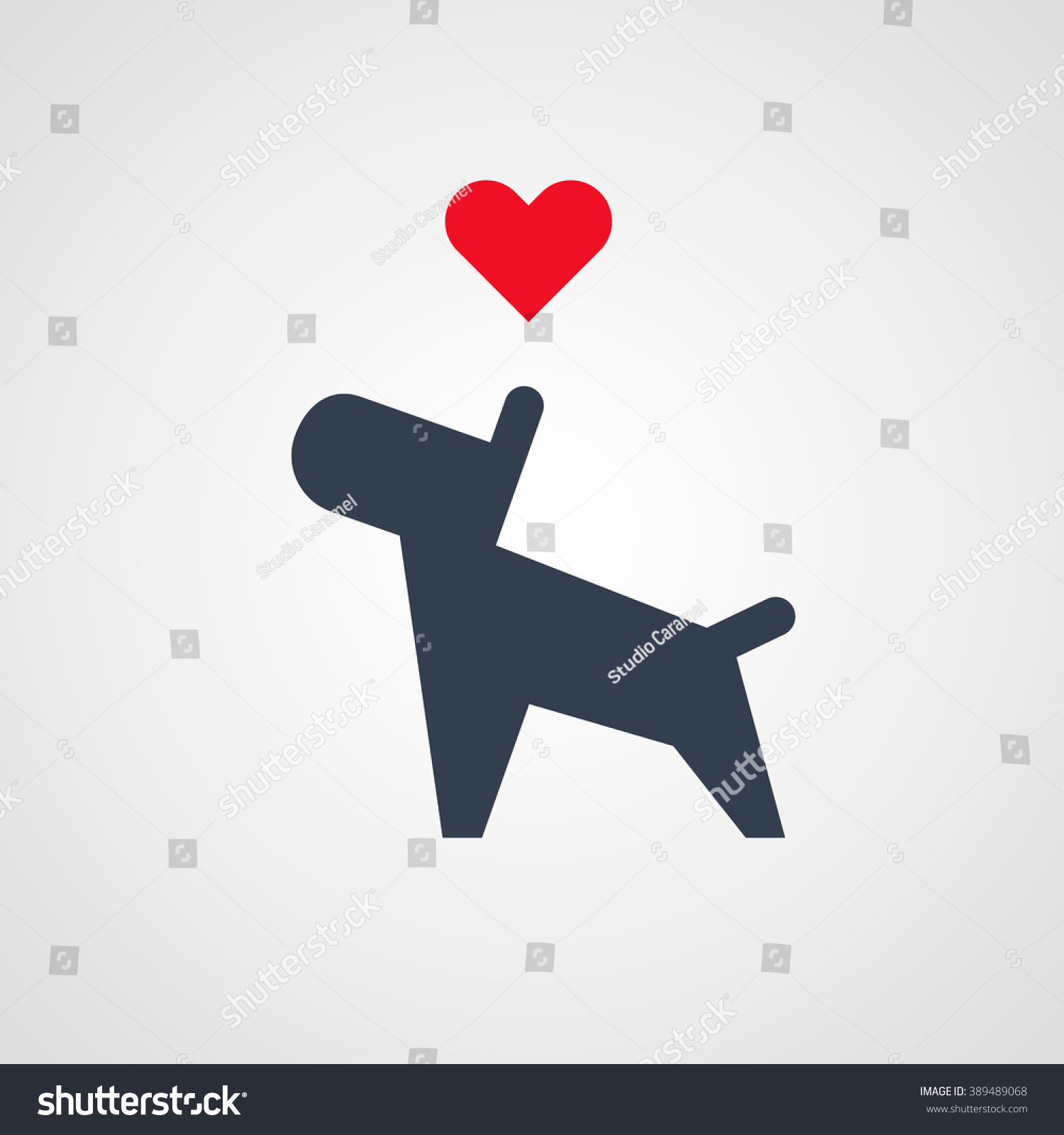 Dog-heart Images, Stock Photos & Vectors | Shutterstock