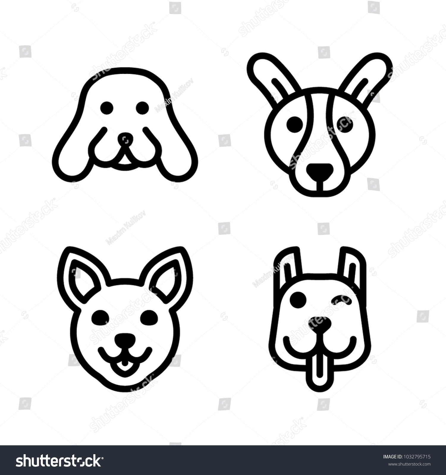 111,742 Funny dog icon Images, Stock Photos & Vectors | Shutterstock