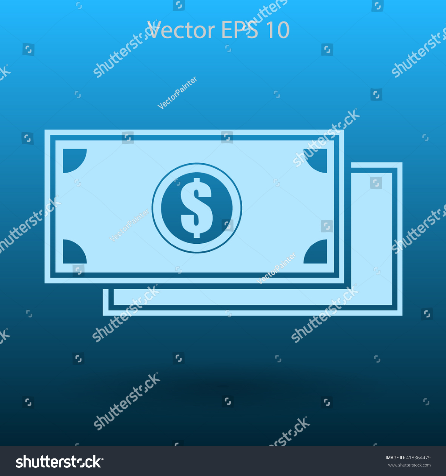 Dollar Banknote Vector Illustration Stock Vector (Royalty Free ...