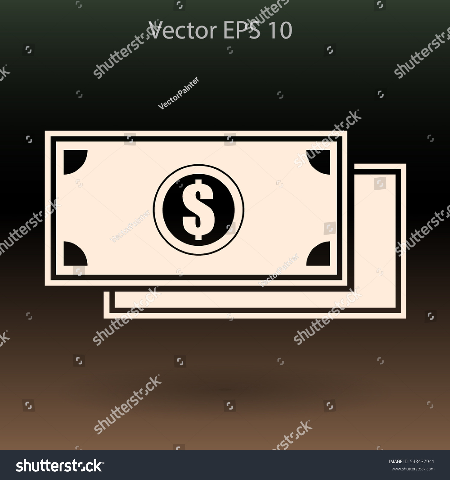 Dollar Banknote Vector Illustration Stock Vector (Royalty Free ...