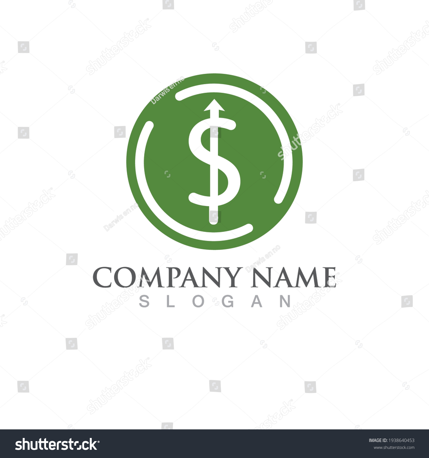 Dollar Vector Logo Symbol Stock Vector (Royalty Free) 1938640453 ...