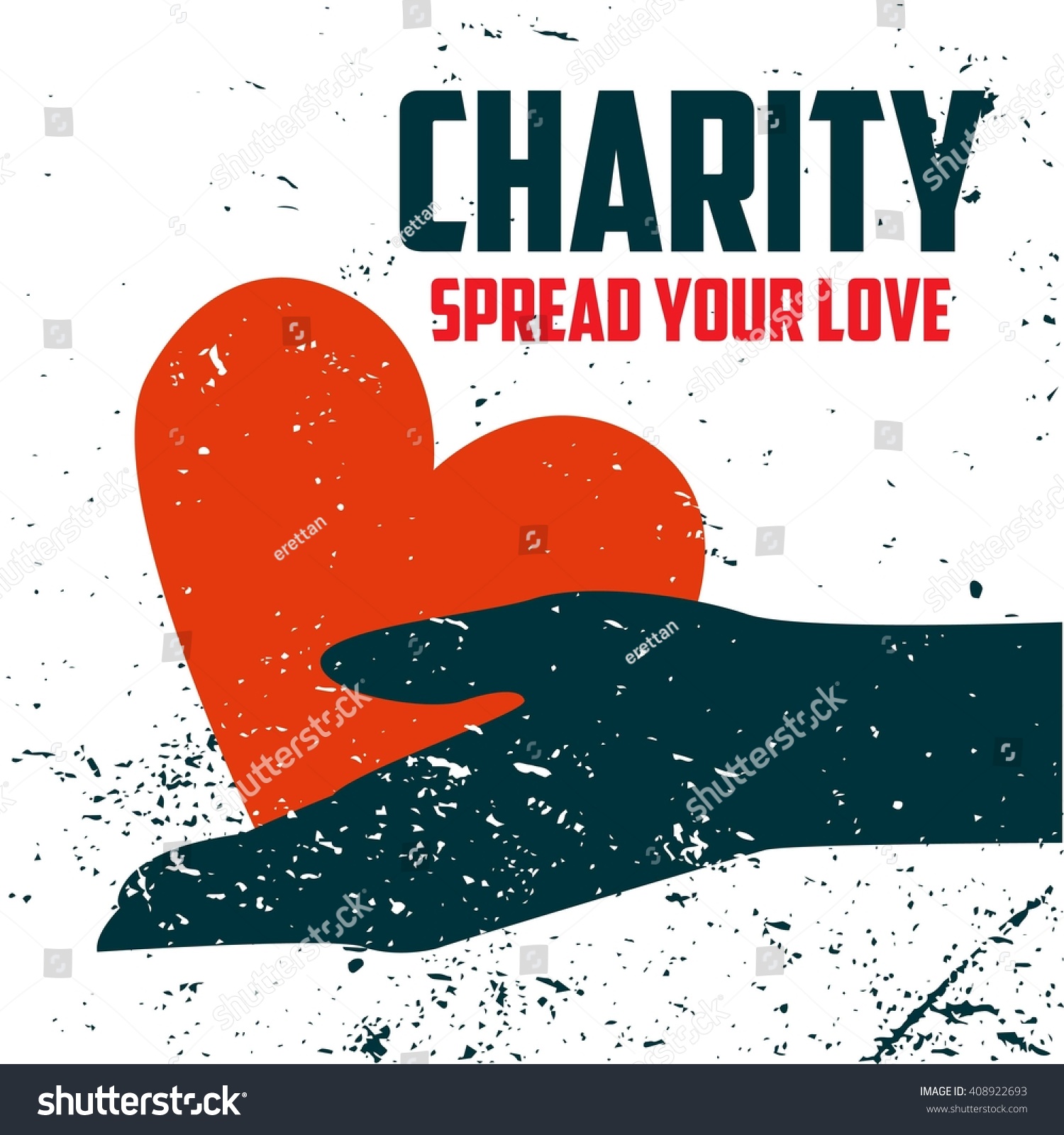 Donation Giving Poster Stock Vector (Royalty Free) 408922693 | Shutterstock