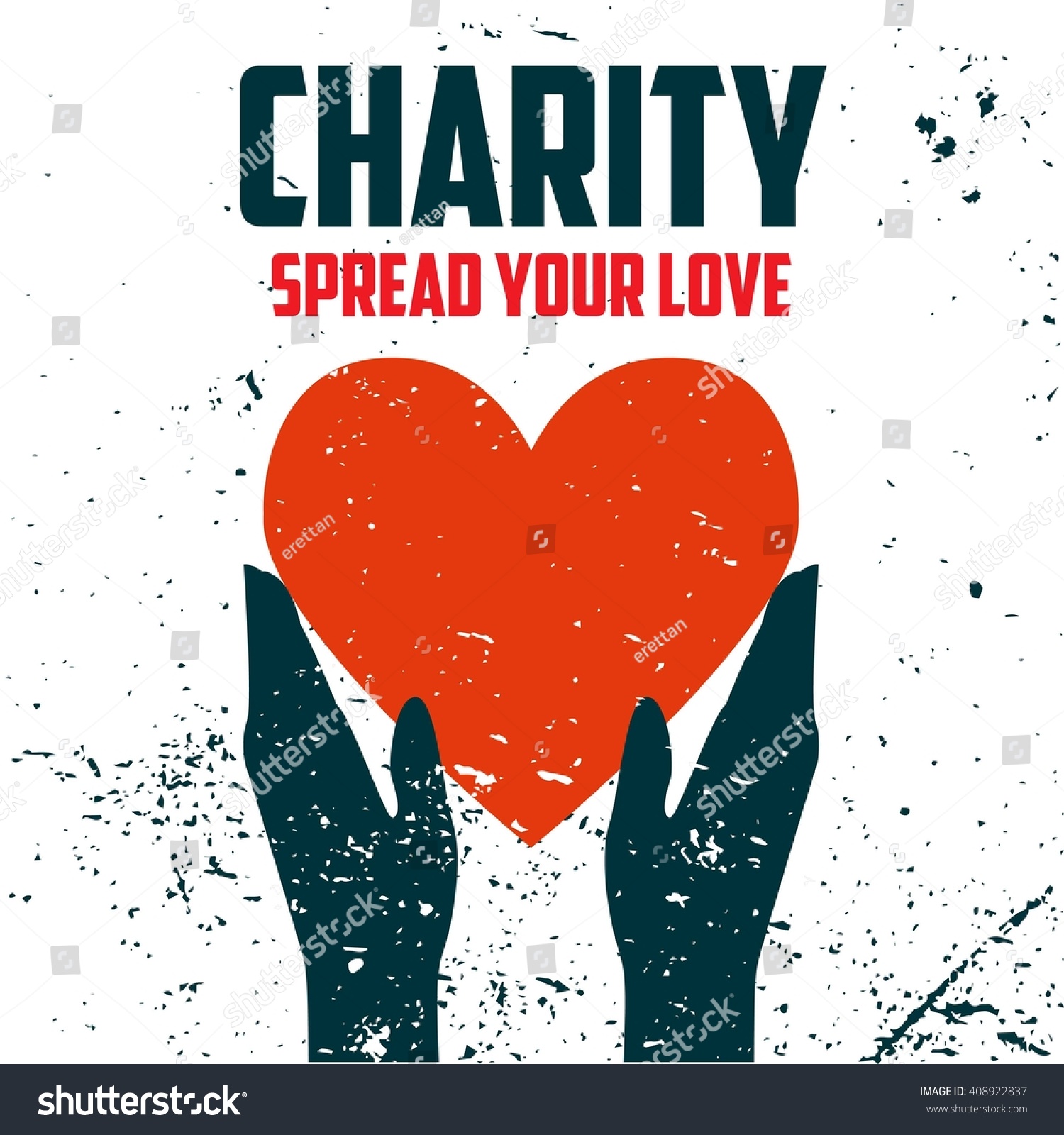 Donation Giving Poster Stock Vector (Royalty Free) 408922837 | Shutterstock