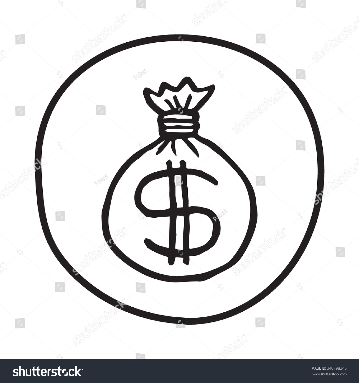 Doodle Money Bag Icon Infographic Symbol Stock Vector (Royalty Free ... Doodle Money Bag Icon Infographic Symbol Stock Vector (Royalty Free ...