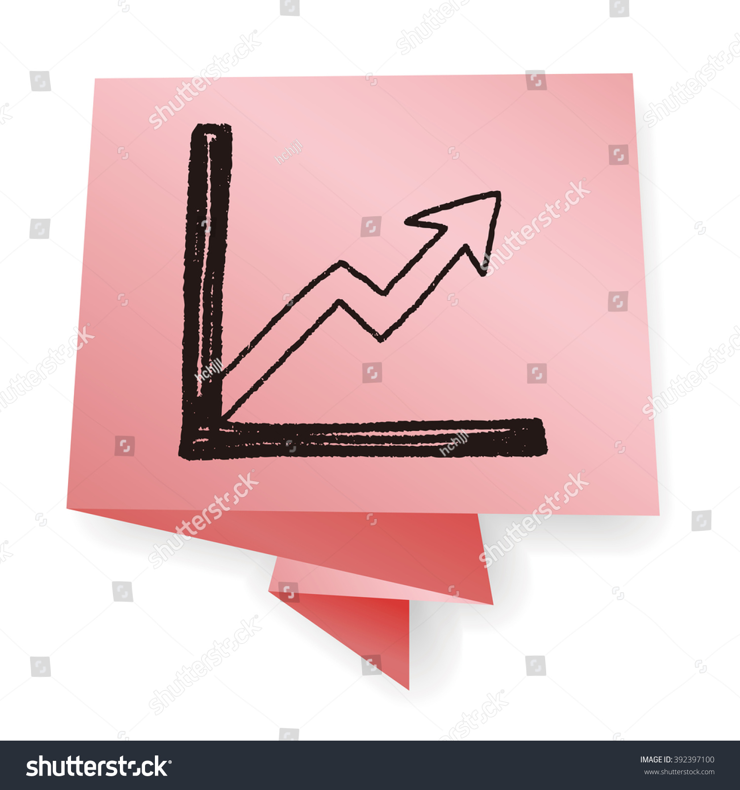 Doodle Report Form Stock Vector (Royalty Free) 392397100