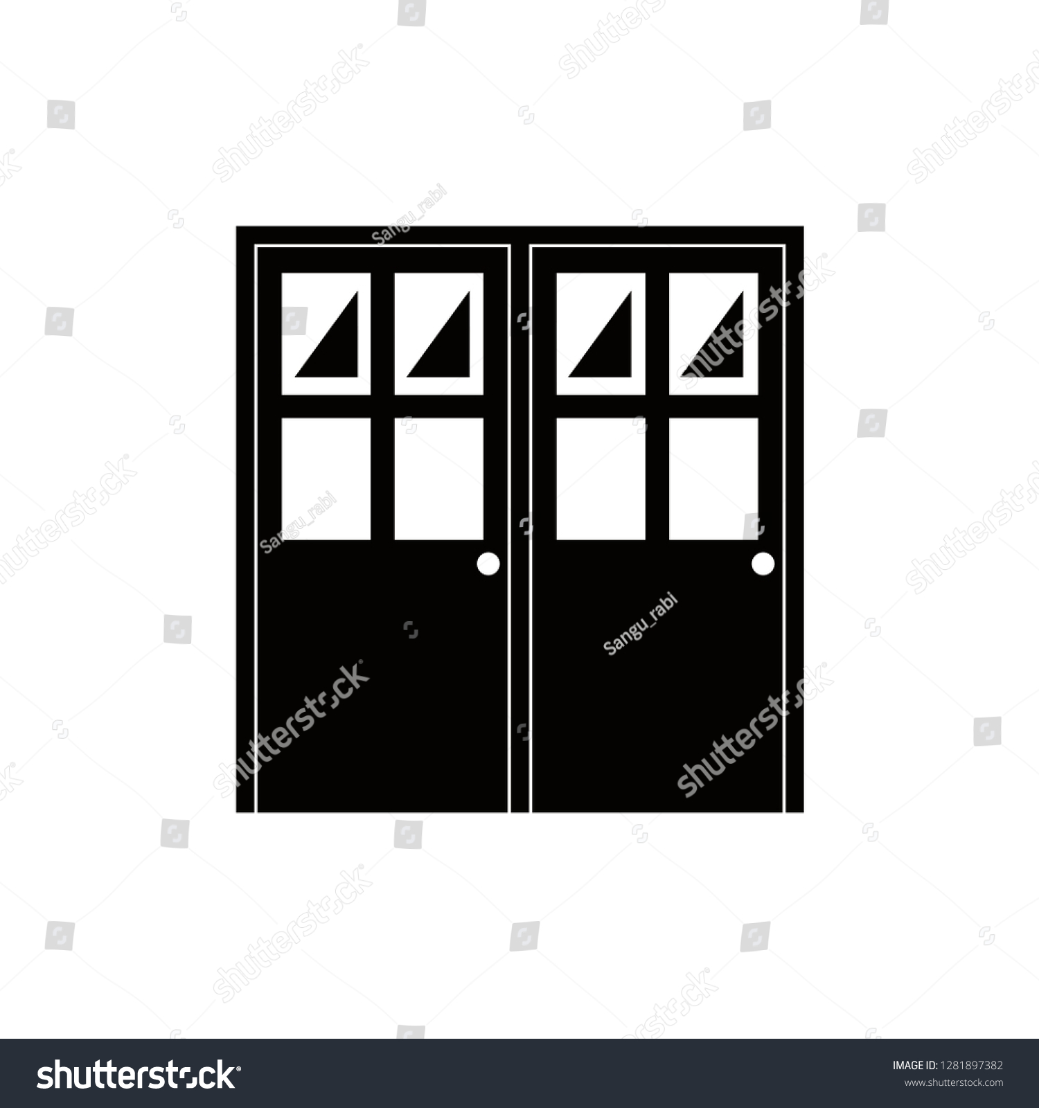 Door Logo Design Stock Vector (Royalty Free) 1281897382 | Shutterstock