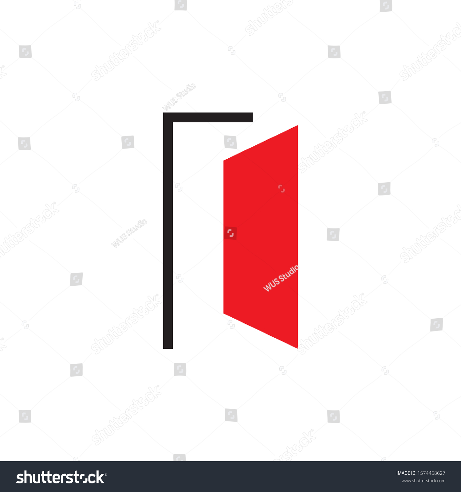 Door Logo Design Vector Inspiration: เวกเตอร์สต็อก (ปลอดค่าลิขสิทธิ์ ...