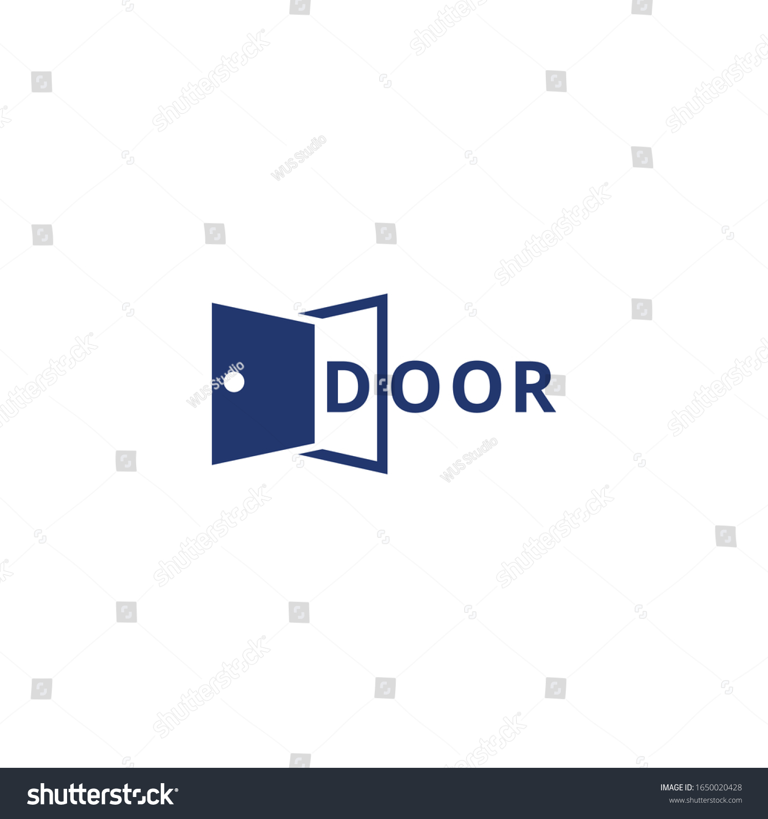 Door Logo Design Vector Inspiration Stock Vector (Royalty Free ...