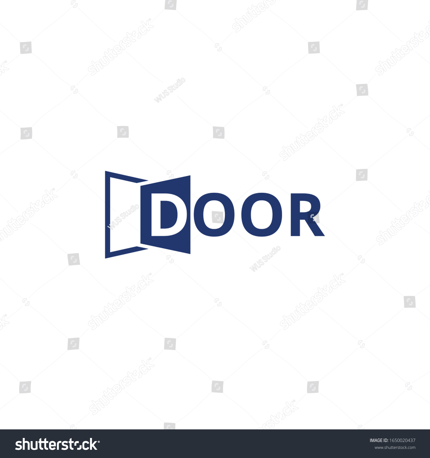 Door Logo Design Vector Inspiration Stock Vector (Royalty Free ...