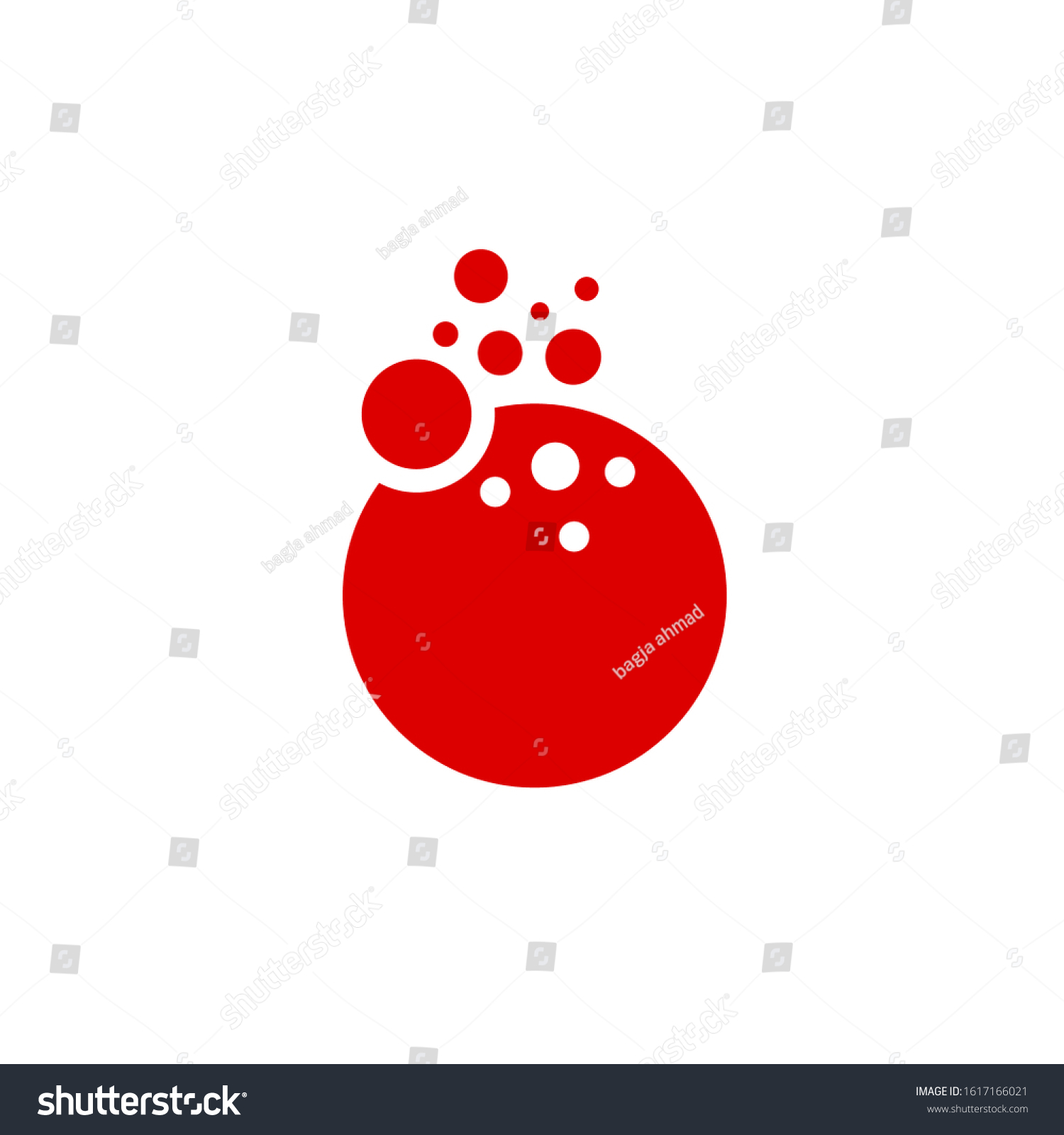 Dot Logo Design Simple Modern Template Stock Vector (Royalty Free ...