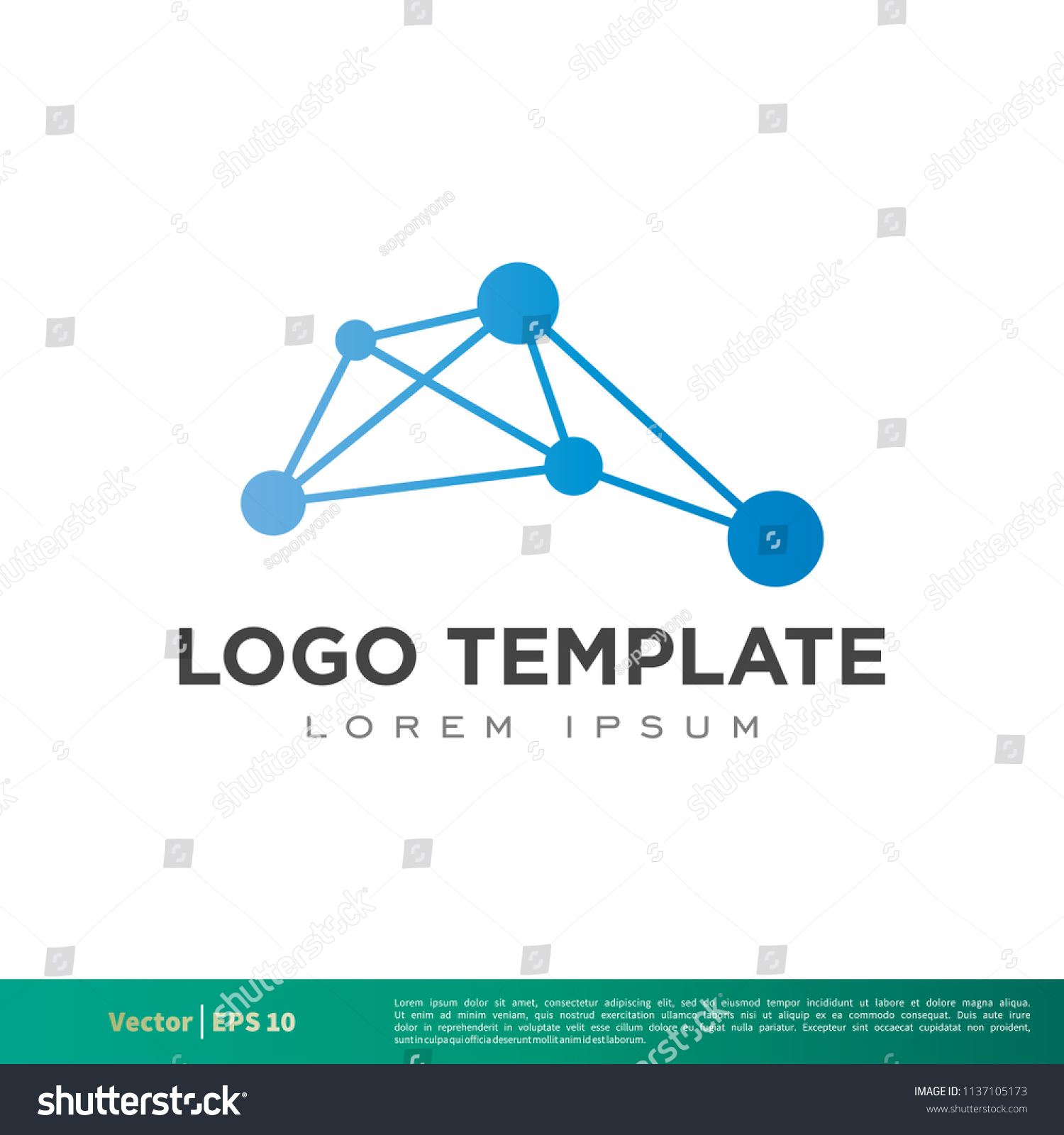 Dots Ion Connection Icon Vector Logo: Vector có sẵn (miễn phí bản quyền ...