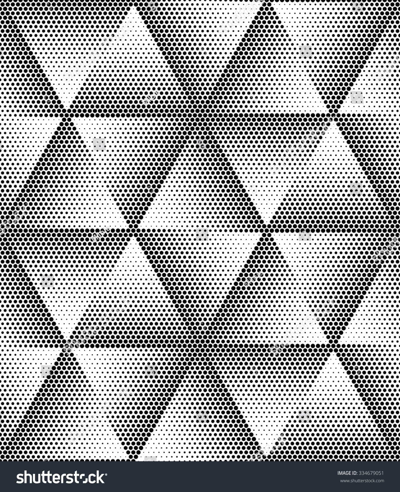 Dots Triangle Vector Seamless Pattern Stock Vector (Royalty Free ...