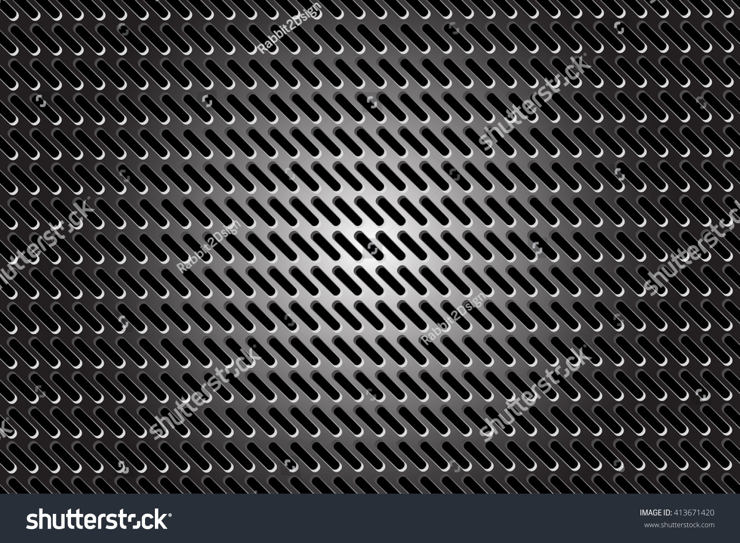 Dotted Metal Texture Abstract Background Stock Vector (Royalty Free ...