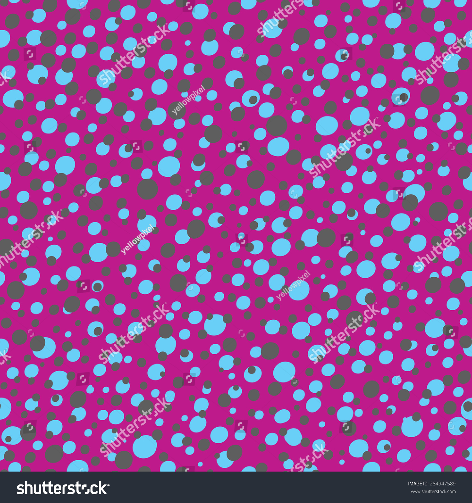Dotted Seamless Pattern Vector Background Stock Vector (Royalty Free ...