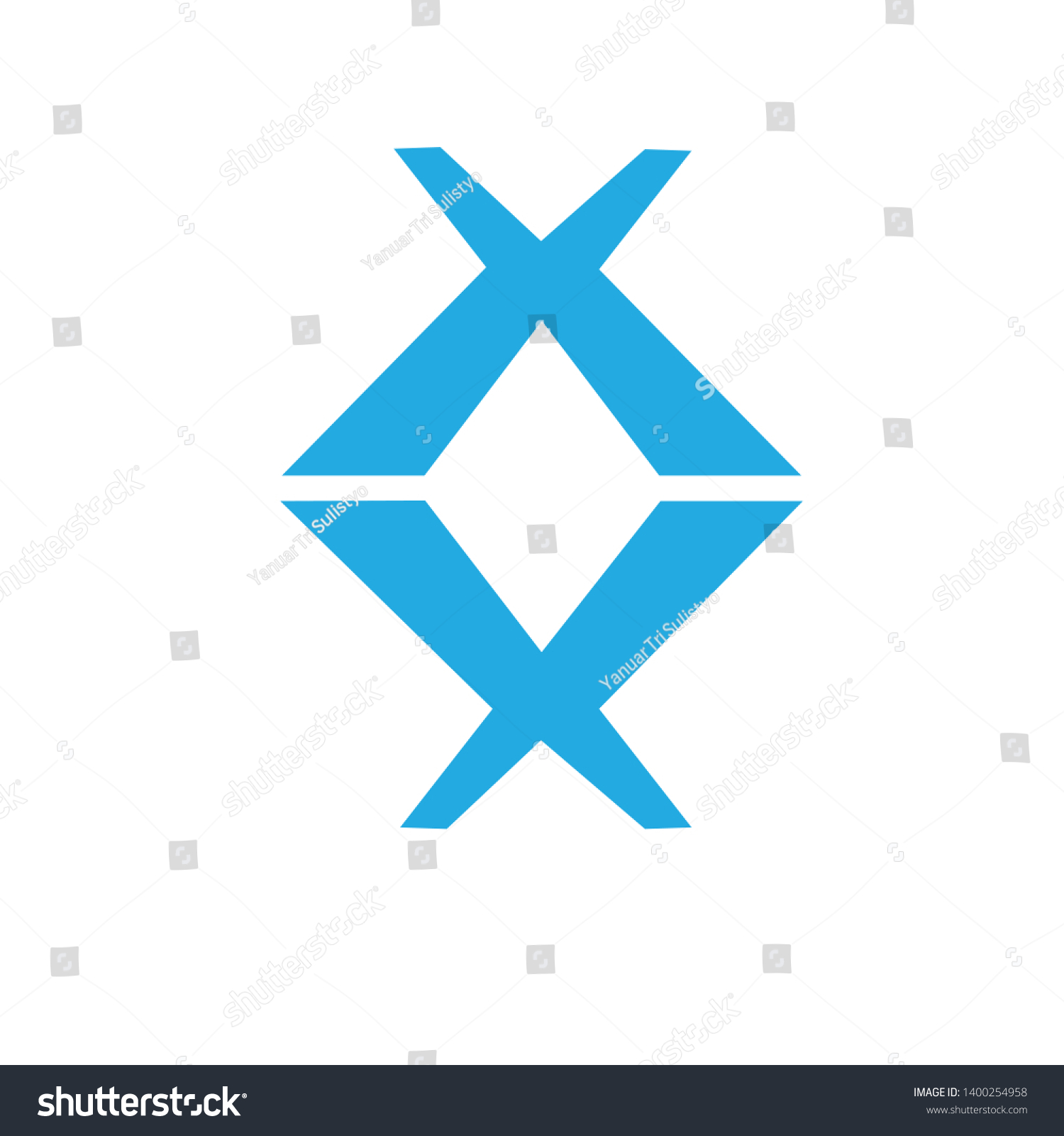 Double X Logo Letter Vector Illustrator Stock Vector (Royalty Free ...