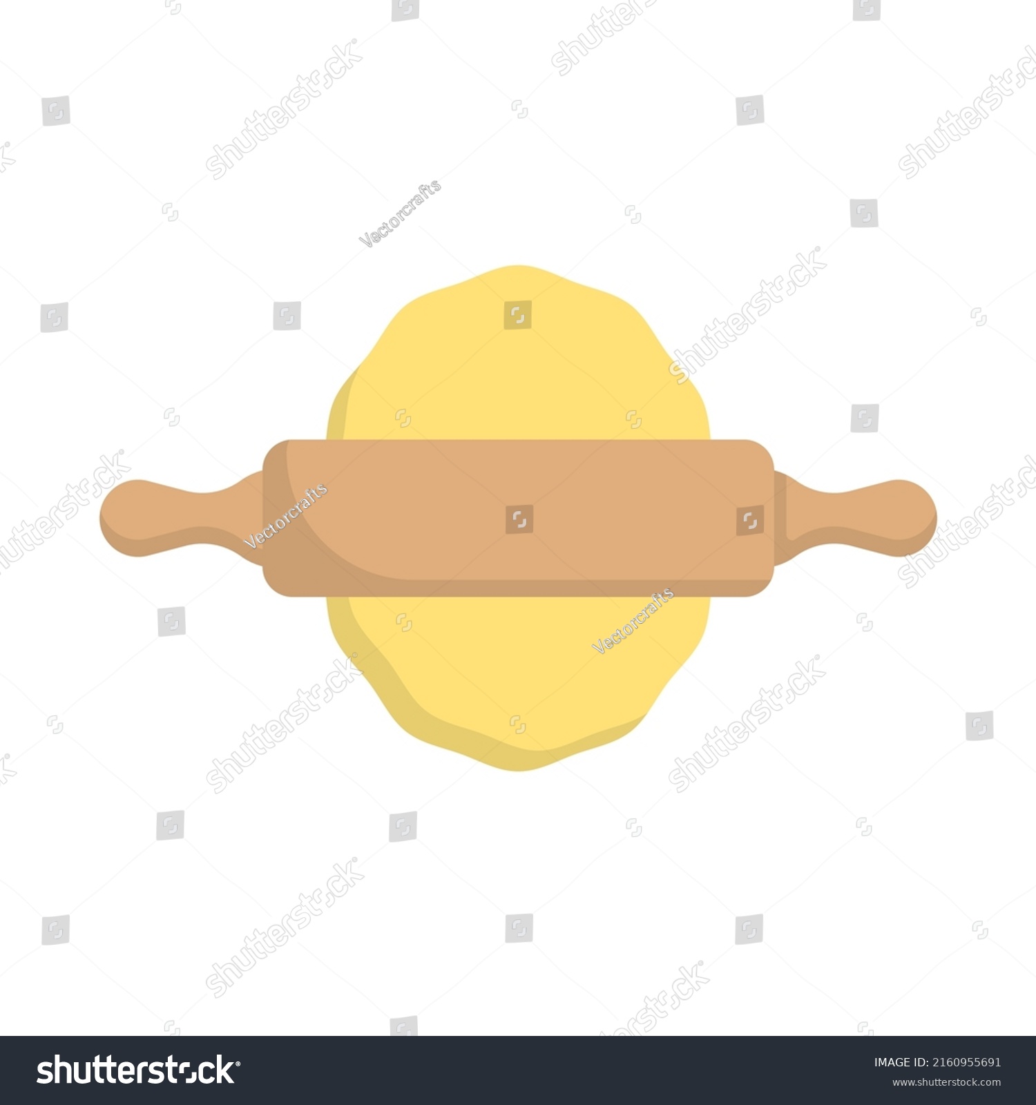 Dough Icon Design Template Vector Illustration Stock Vector (Royalty ...