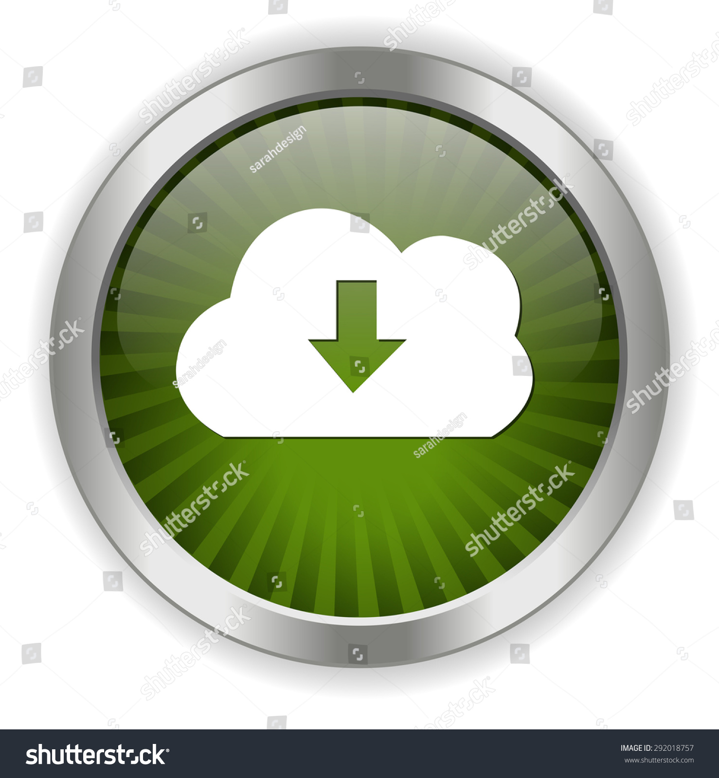 Downloading Icon Stock Vector (Royalty Free) 292018757 | Shutterstock