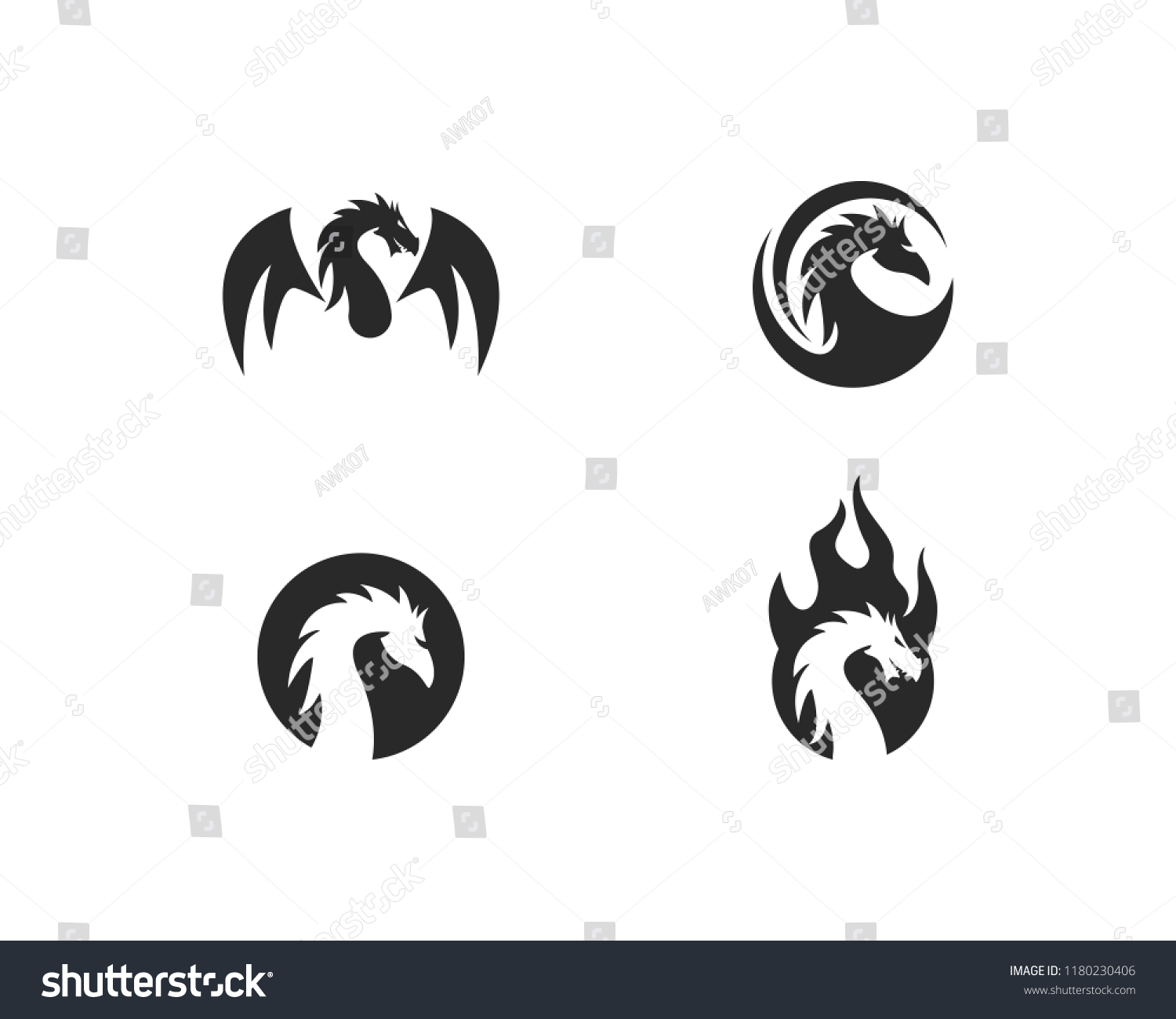 16,911 Red dragon icon Stock Illustrations, Images & Vectors | Shutterstock
