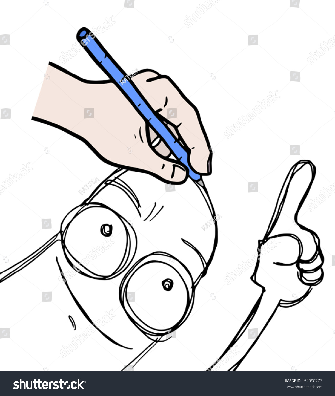 Draw Puppet: เวกเตอร์สต็อก (ปลอดค่าลิขสิทธิ์) 152990777 | Shutterstock