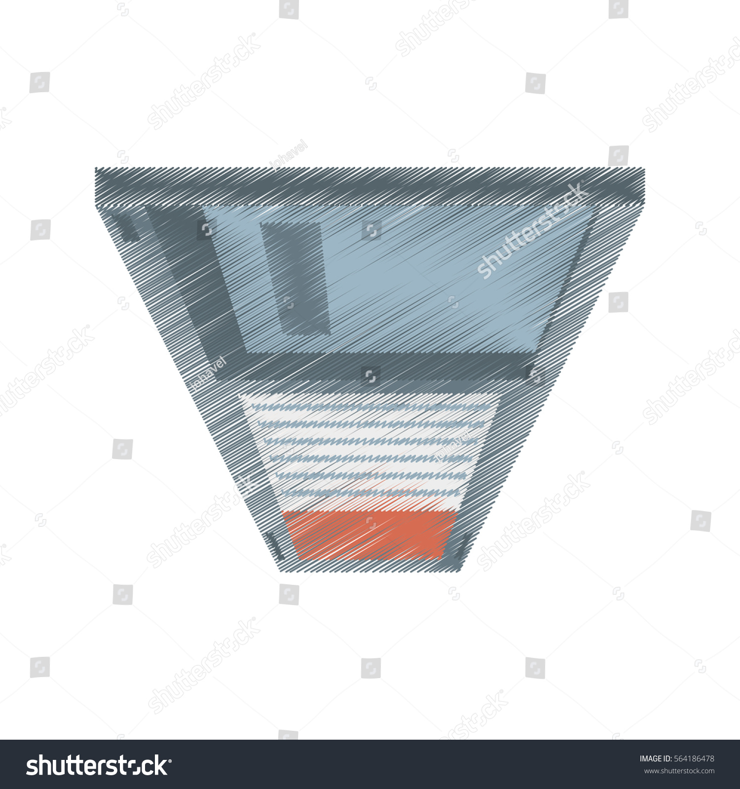 Drawing Floppy Diskette Storage Computer Vector Stock Vector (Royalty ...