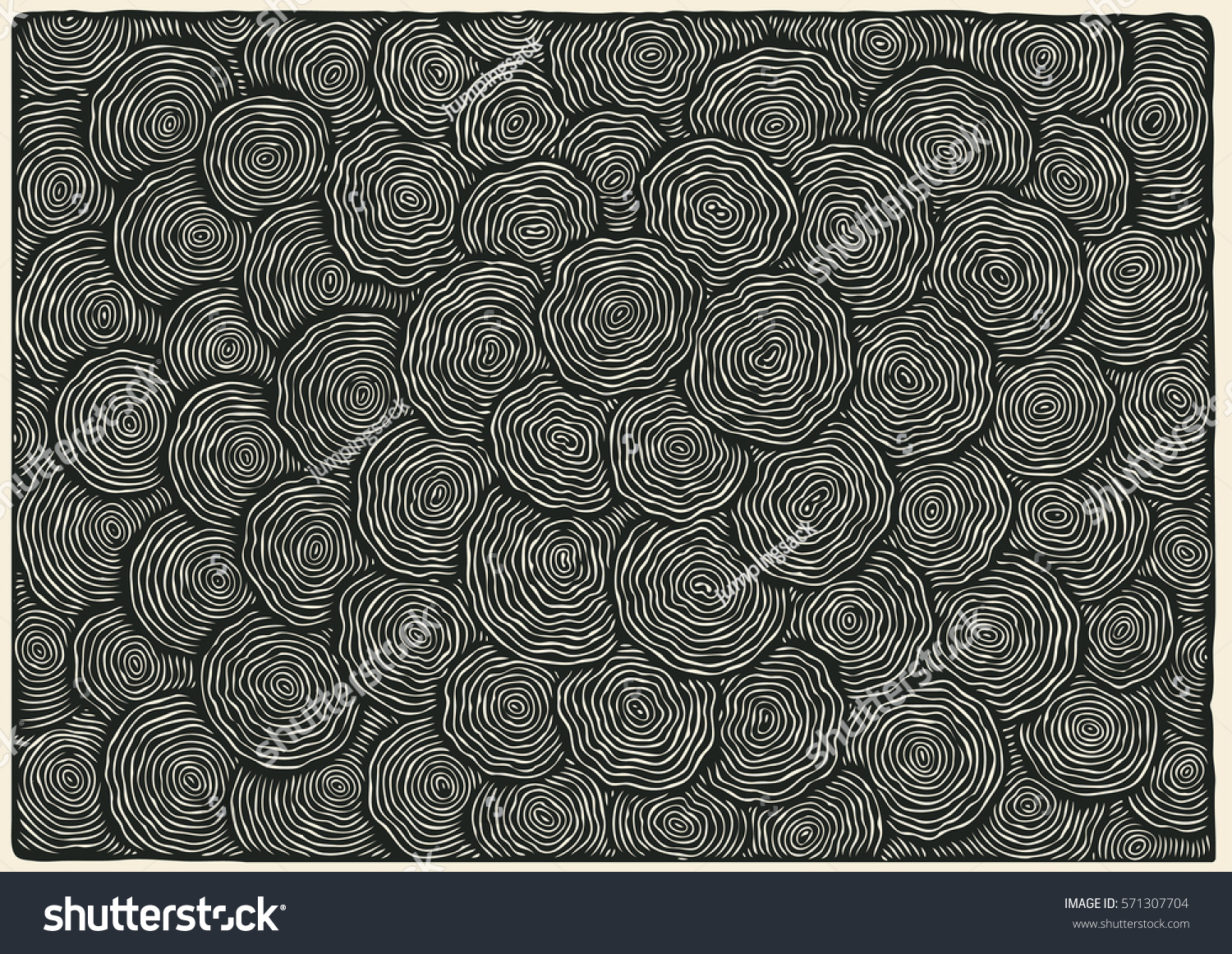 Drawing Halftone Textures Hand Drawn Abstract Stock Vector (Royalty ...