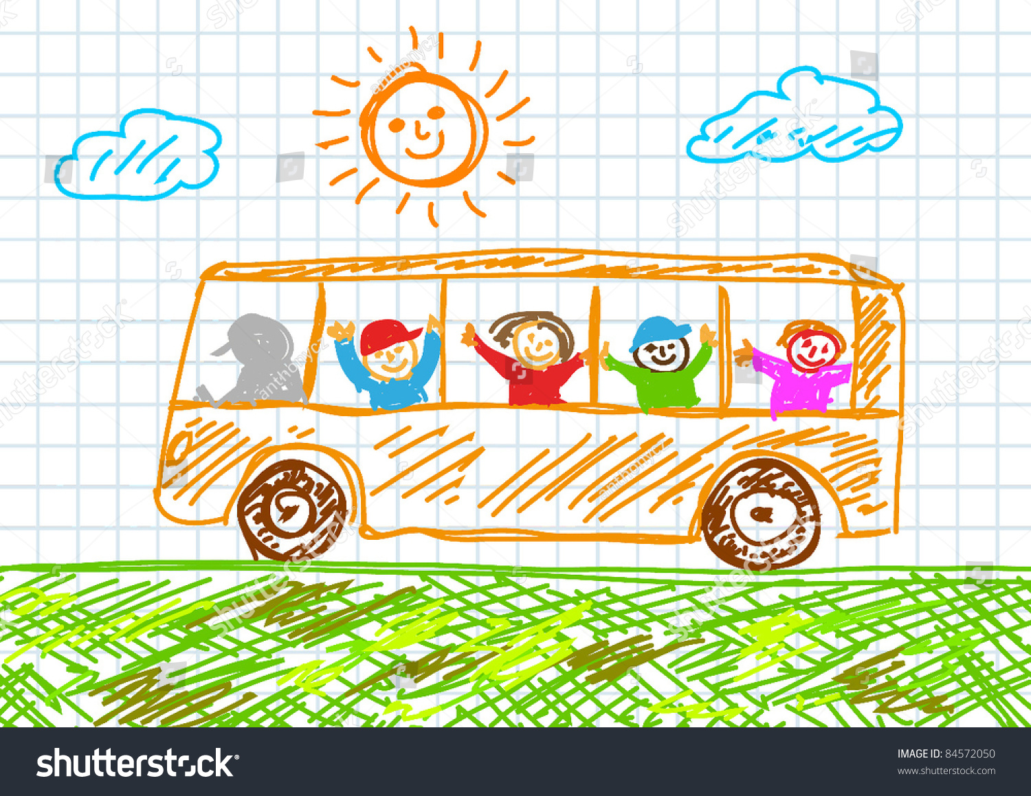 57 Sunlight school bus Stock Vectors, Images & Vector Art | Shutterstock