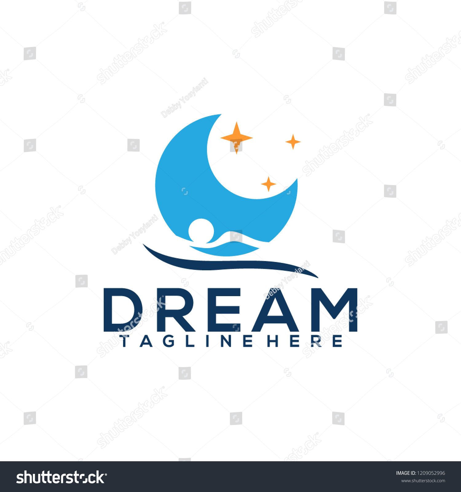 Dream Logo Design Stock Vector (Royalty Free) 1209052996 | Shutterstock