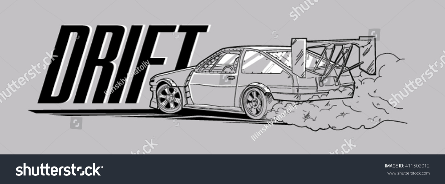 Drifting Labels Emblems Logo Vector Illustration: vector de stock ...
