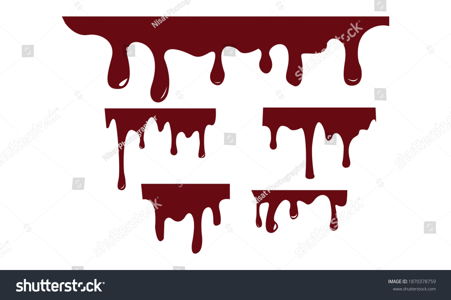 Dripping Borders Vector Clip Art: เวกเตอร์สต็อก (ปลอดค่าลิขสิทธิ์ ...