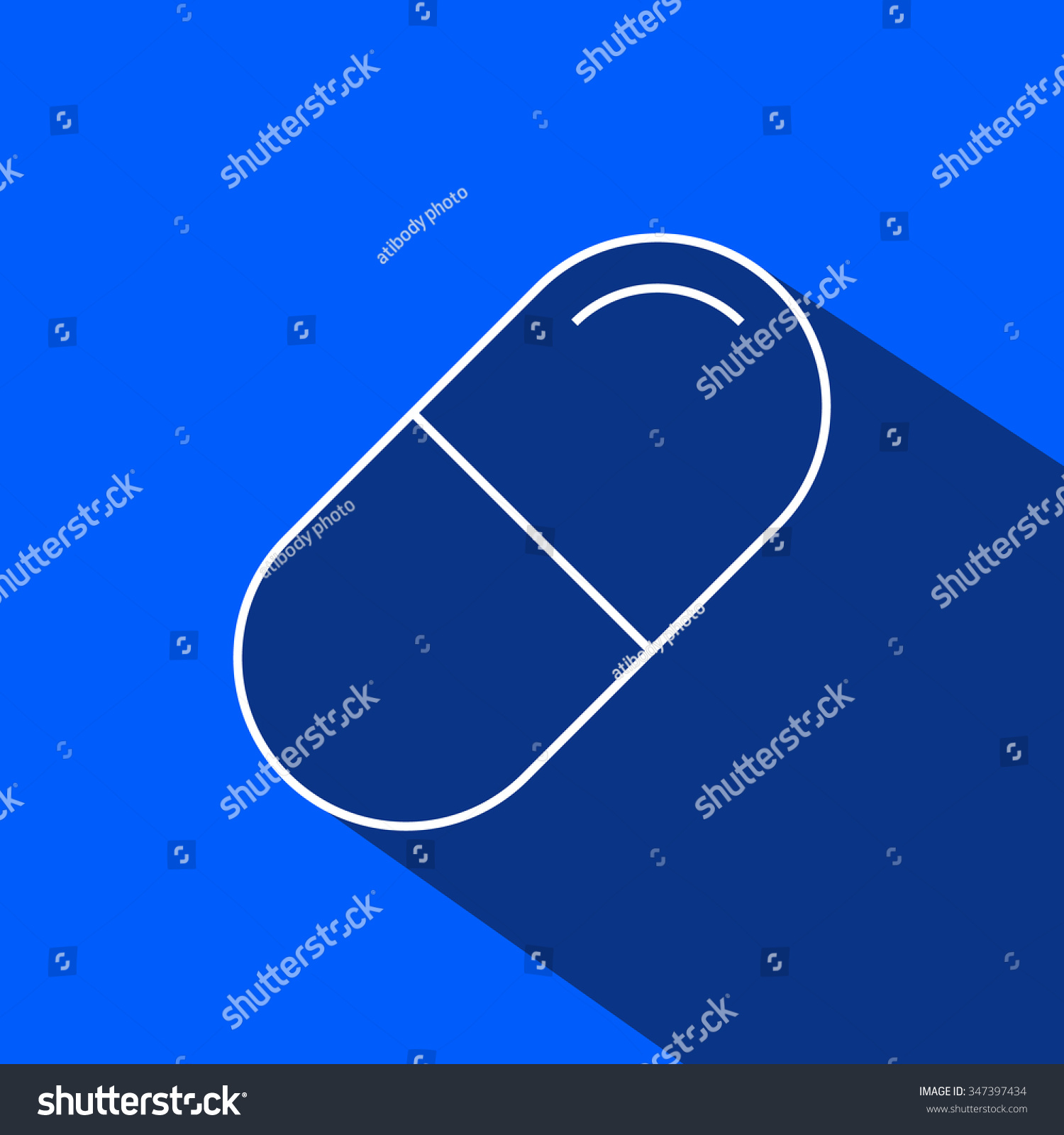 Drug Capsule Vector Illustration Eps 10 Stock Vector (Royalty Free ...