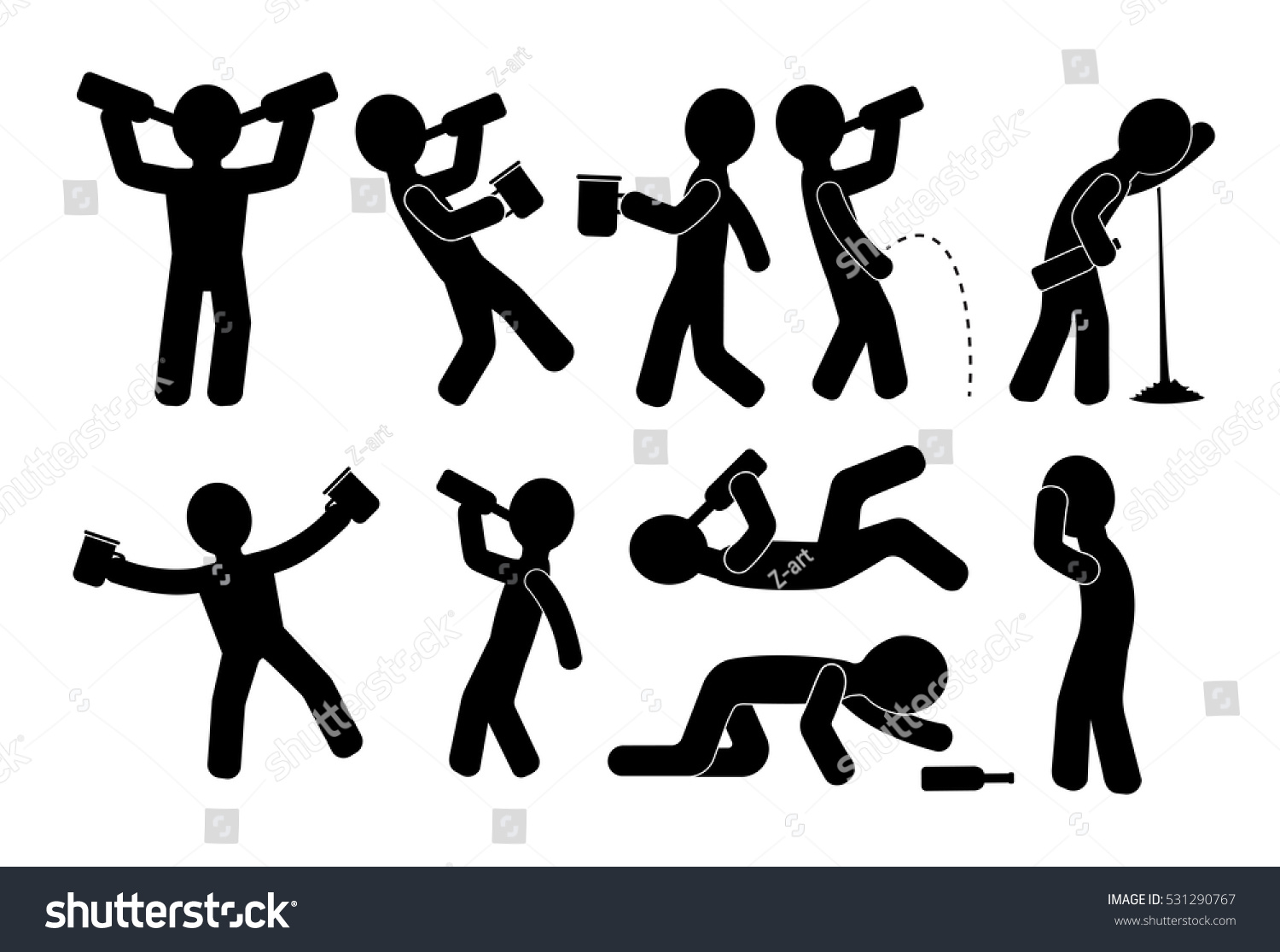 Drunk Person Icon at Dan Showers blog