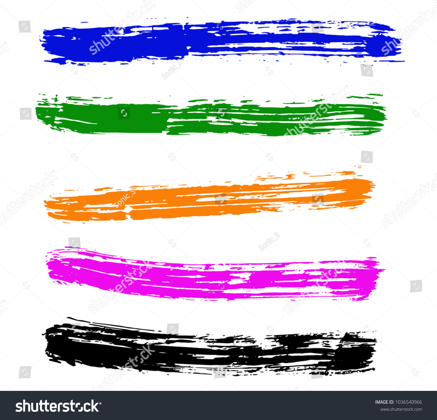 Dry Vector Brush Strokes: เวกเตอร์สต็อก (ปลอดค่าลิขสิทธิ์) 1036540966 Dry Vector Brush Strokes: เวกเตอร์สต็อก (ปลอดค่าลิขสิทธิ์) 1036540966