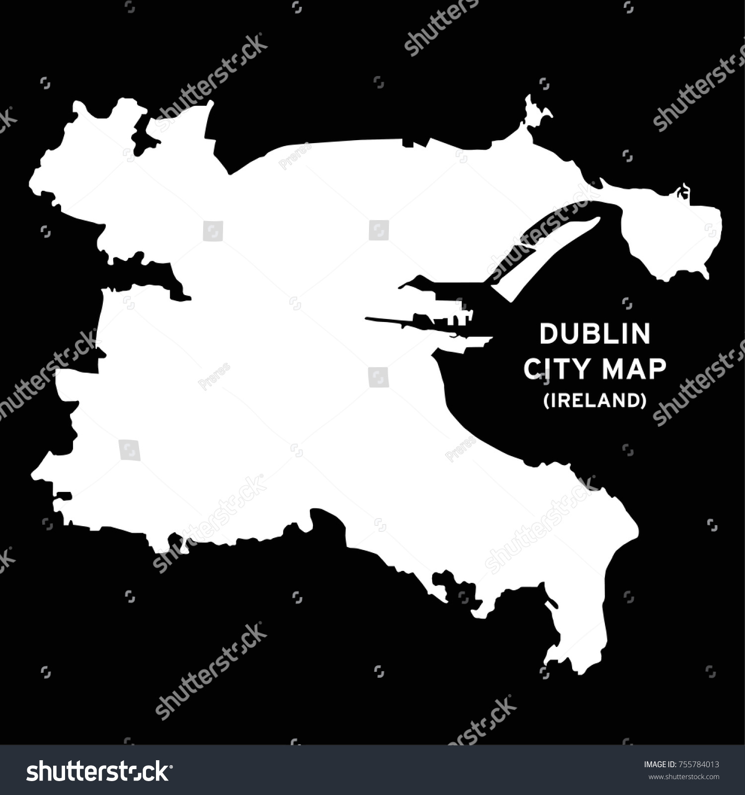 3.887 Dublin map Görseli, Stok Fotoğraflar ve Vektörler | Shutterstock