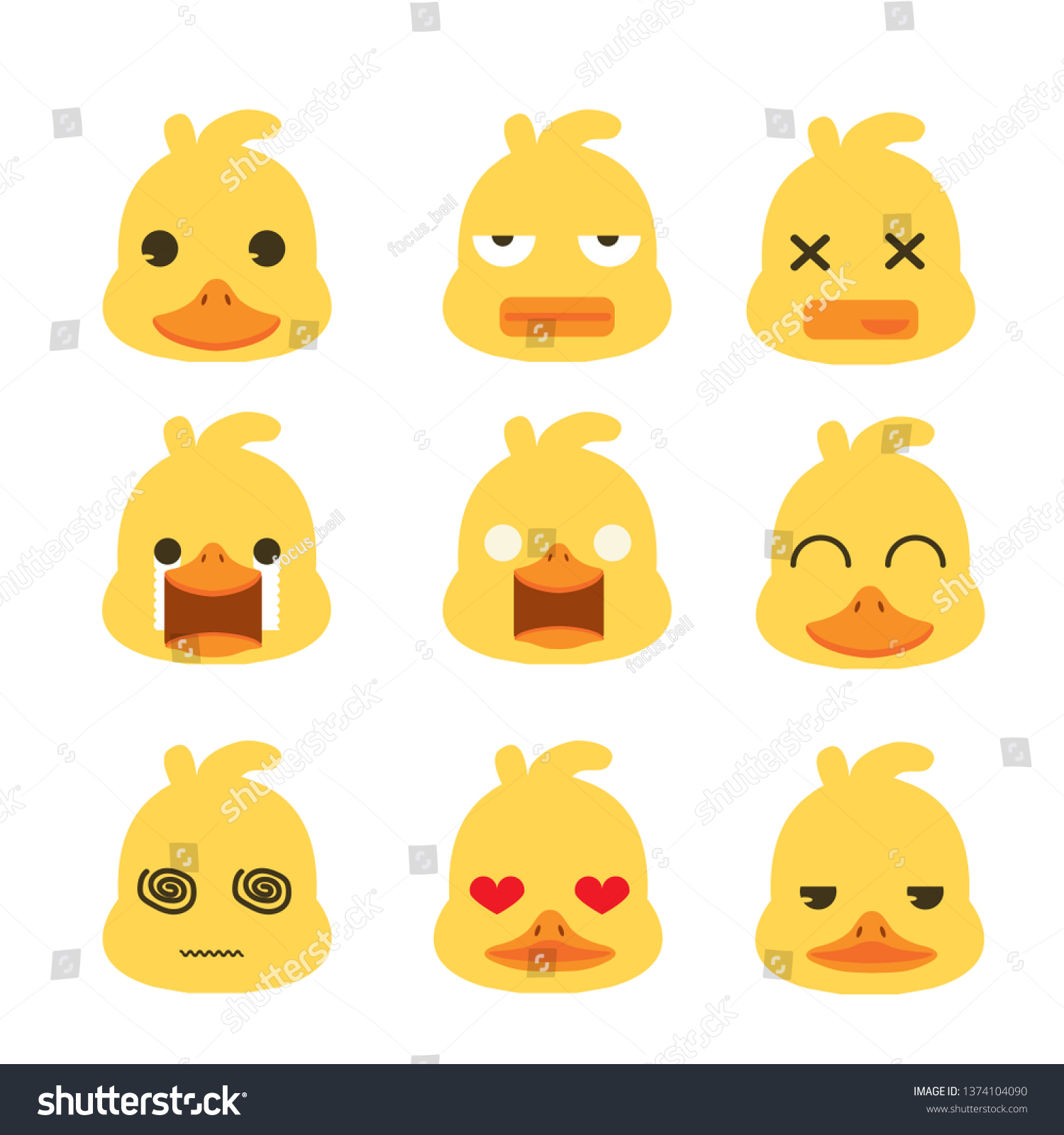 7,924 Duck face Stock Illustrations, Images & Vectors | Shutterstock