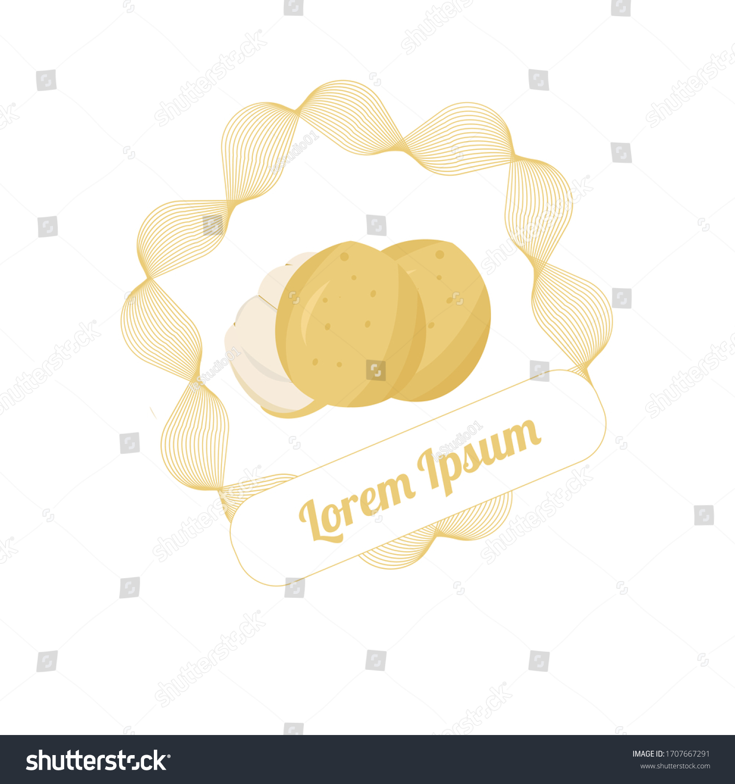 Duku Object Vector Fruit Illustration Fruit Stock Vector (Royalty Free ...