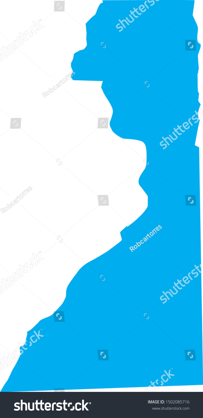 Dunklin County Map Missouri State Stock Vector (Royalty Free) 1502085716