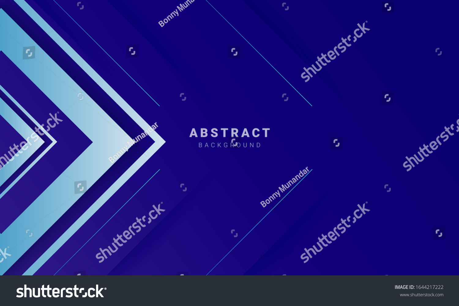 Dynamic Blue Background Abstract Square Shape Stock Vector (Royalty ...
