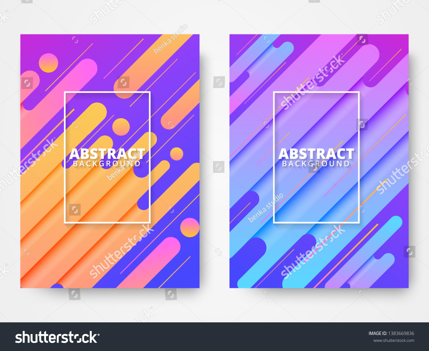 Dynamic Style Poster Design Concept Dynamic Stock Vector (Royalty Free ...