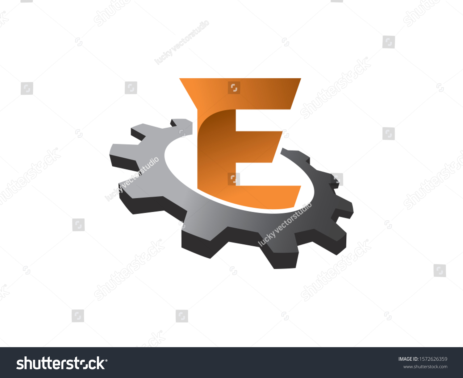 1,521 E gear logo Images, Stock Photos & Vectors | Shutterstock