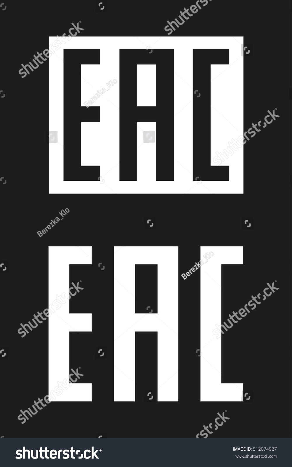 Eac Eurasian Conformity Mark Vector: vector de stock (libre de regalías ... Eac Eurasian Conformity Mark Vector: vector de stock (libre de regalías ...