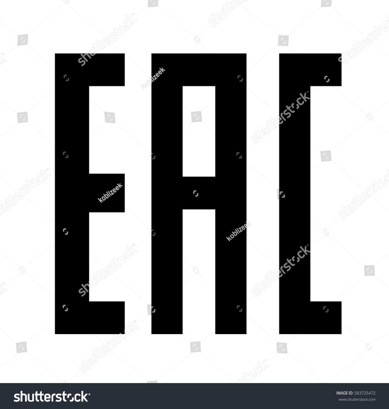 Eac Eurasian Conformity Mark Vector Stock Vector (Royalty Free) 583725472 Eac Eurasian Conformity Mark Vector Stock Vector (Royalty Free) 583725472