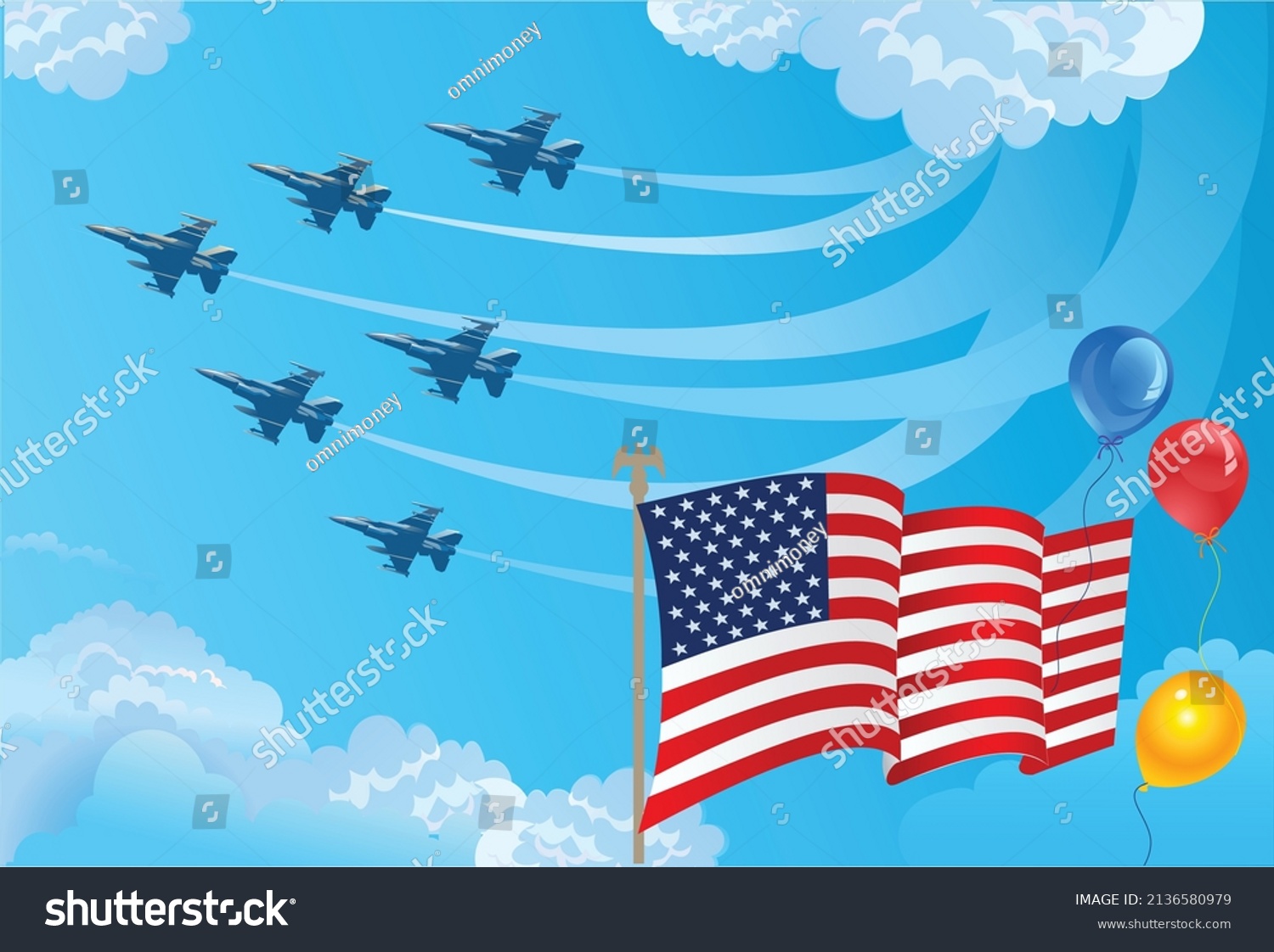 Eagle Fighter Jet Plane Taking Off Stock Vector (Royalty Free ...