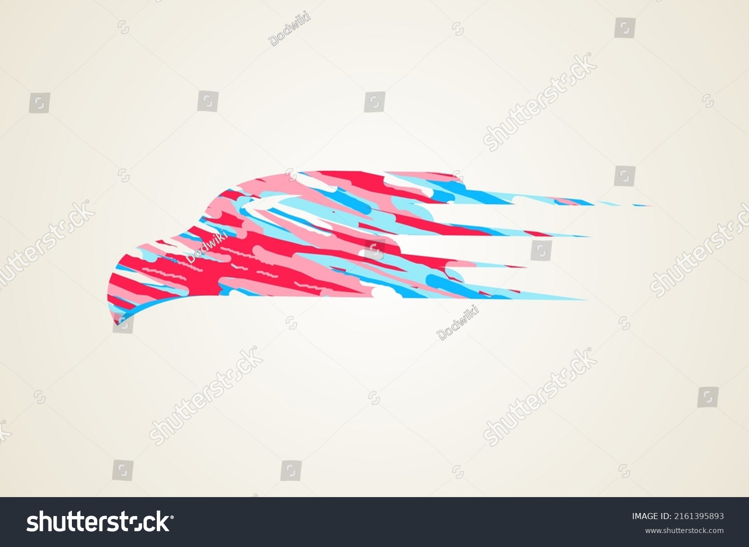 Eagle Head Speed Logo Design Stock Vector (Royalty Free) 2161395893 ...