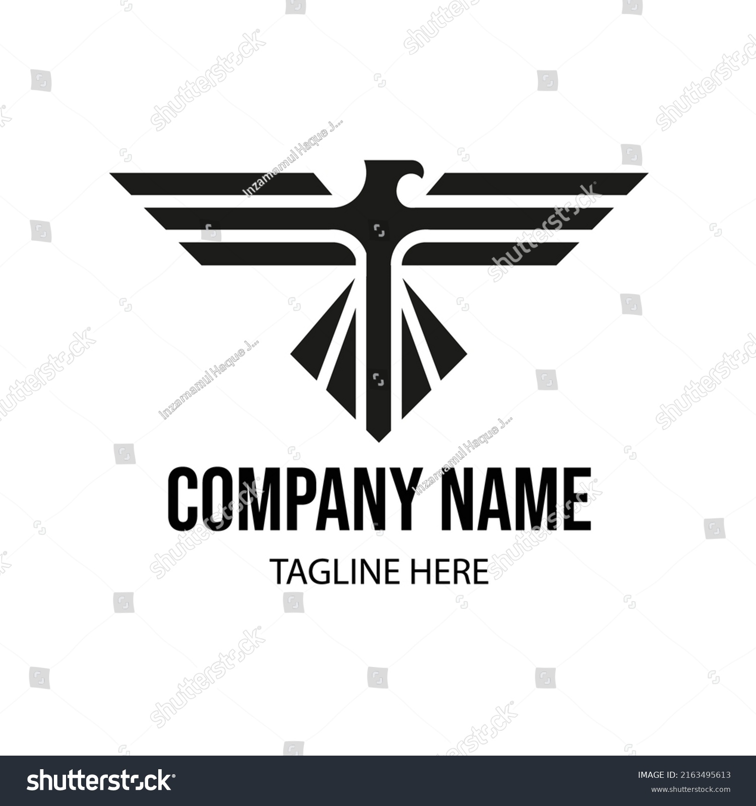 Eagle Logo Brand Logo Stock Vector (Royalty Free) 2163495613 | Shutterstock