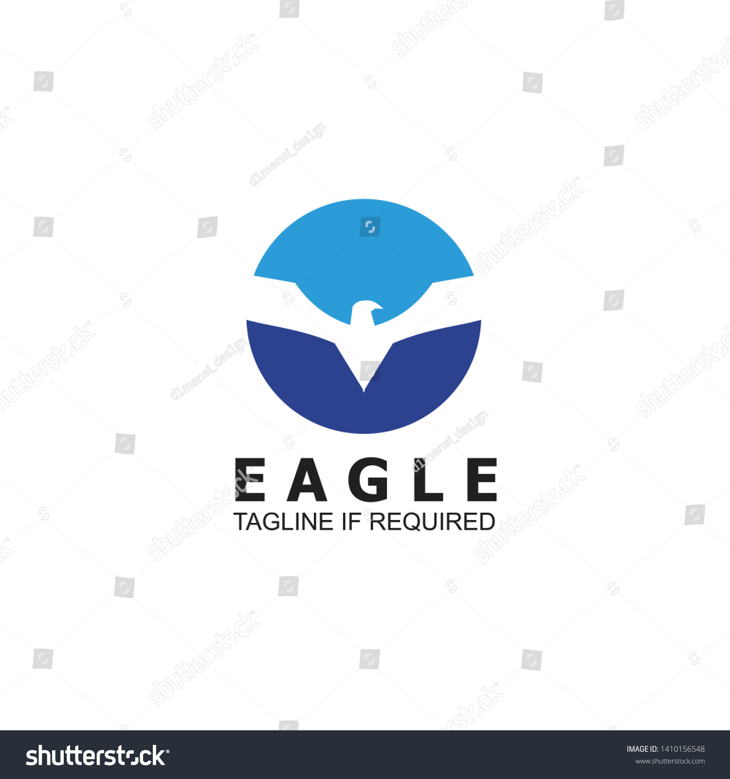 Eagle Logo Concept Inspiration Design Vector: เวกเตอร์สต็อก (ปลอดค่า ...