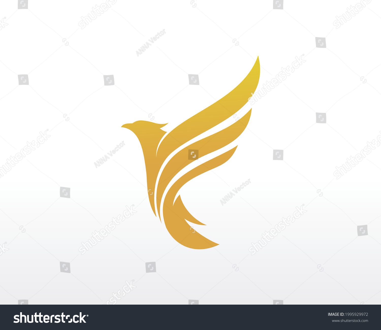 Eagle Logo Design Fly Eagle Logo Stock Vector (Royalty Free) 1995929972 ...