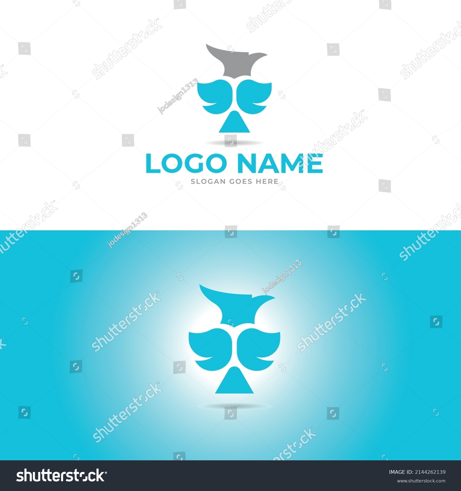 Eagle Logo Template Unique Eagle Vector Stock Vector (Royalty Free ...