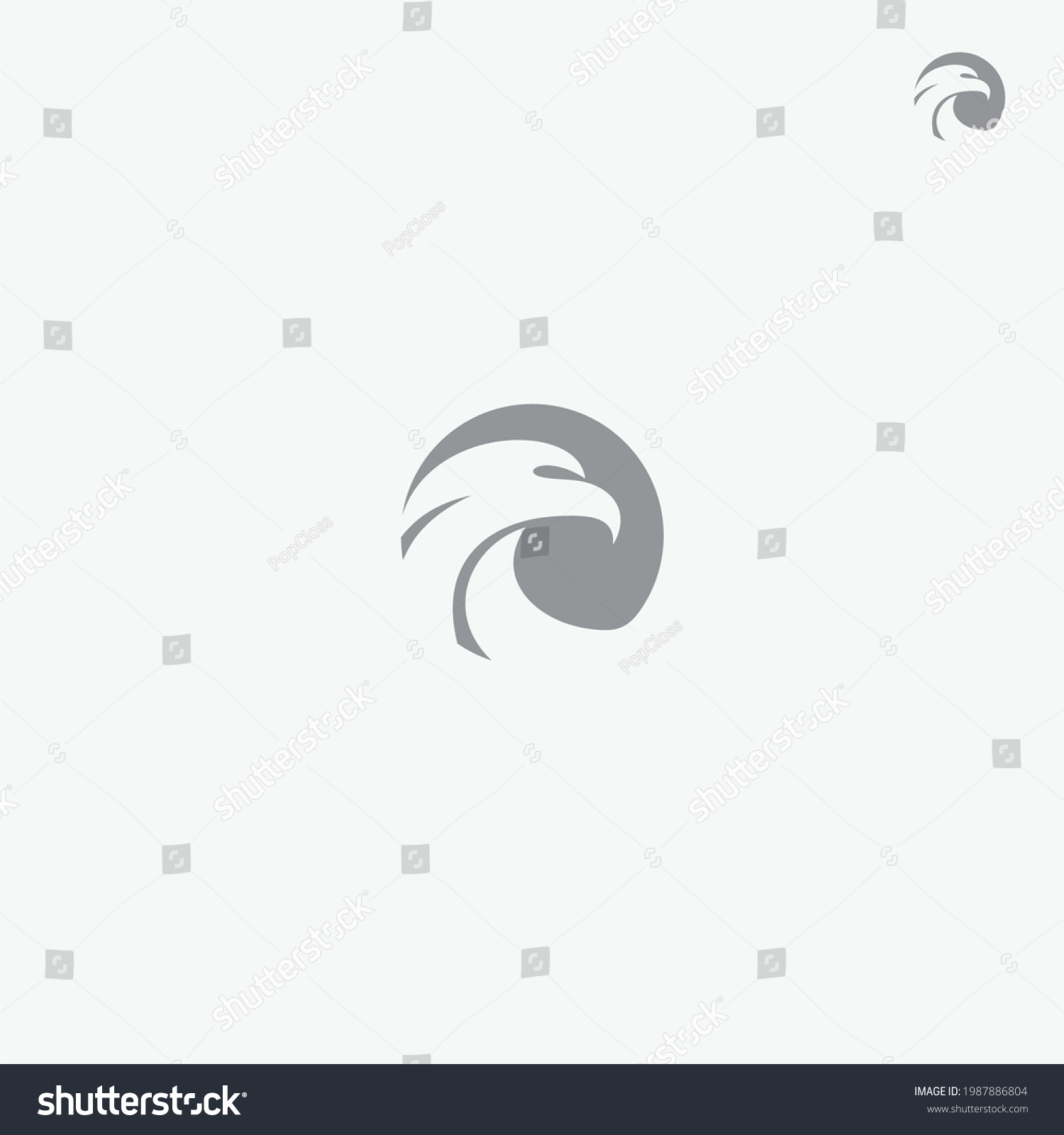 Eagle Logo Vector Design Templates Stock Vector (Royalty Free ...